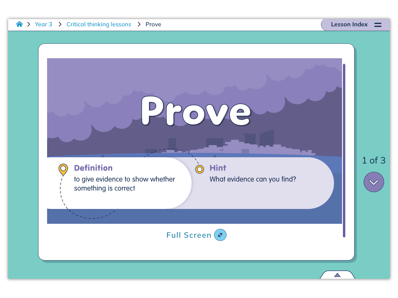 Critical thinking lessons in Maths Trek - Firefly Education
